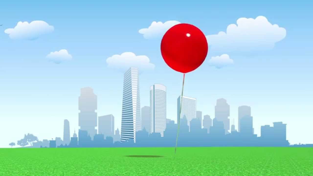 3D inflating balloon simulation - YouTube