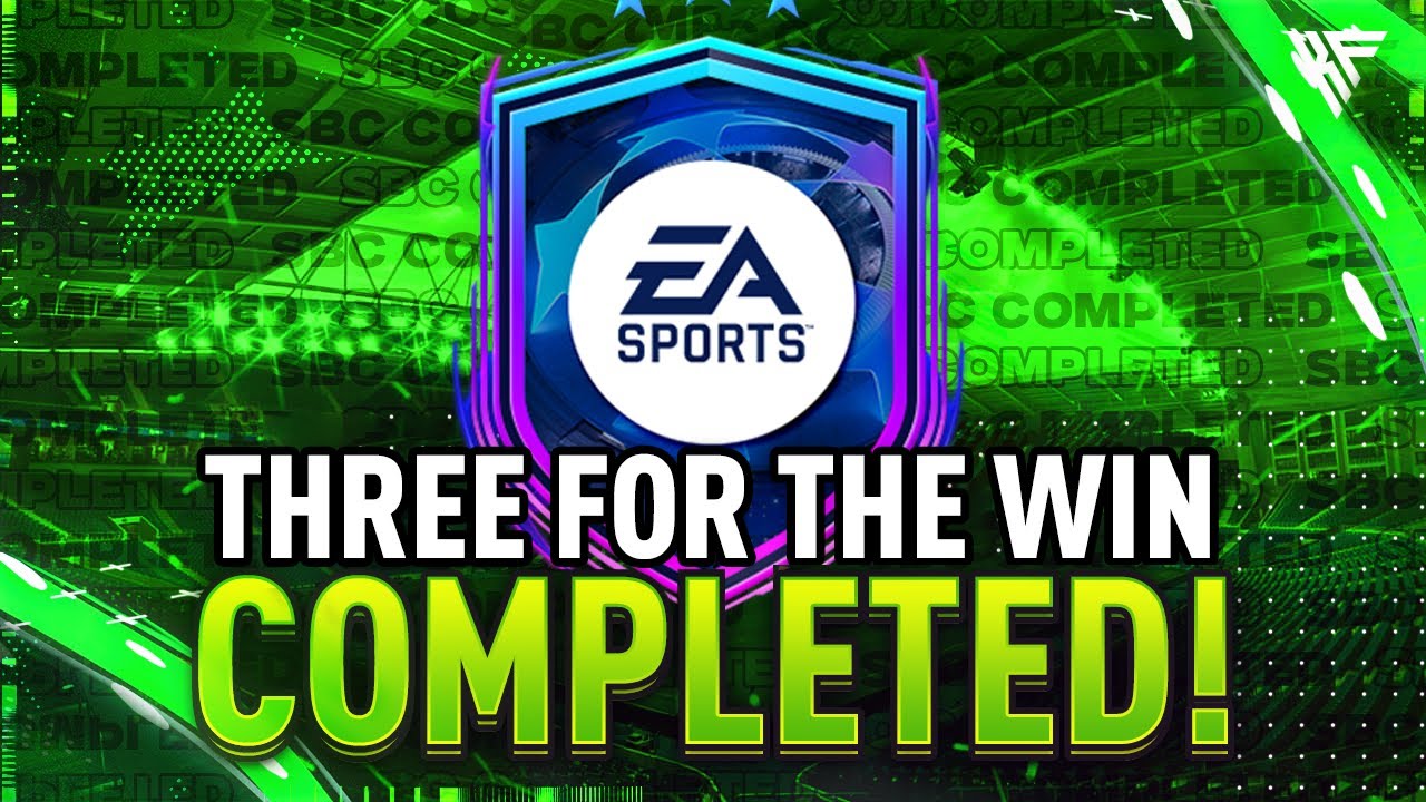 Three For The Win SBC Completed - Tips & Cheap Method - Fifa 23 - YouTube
