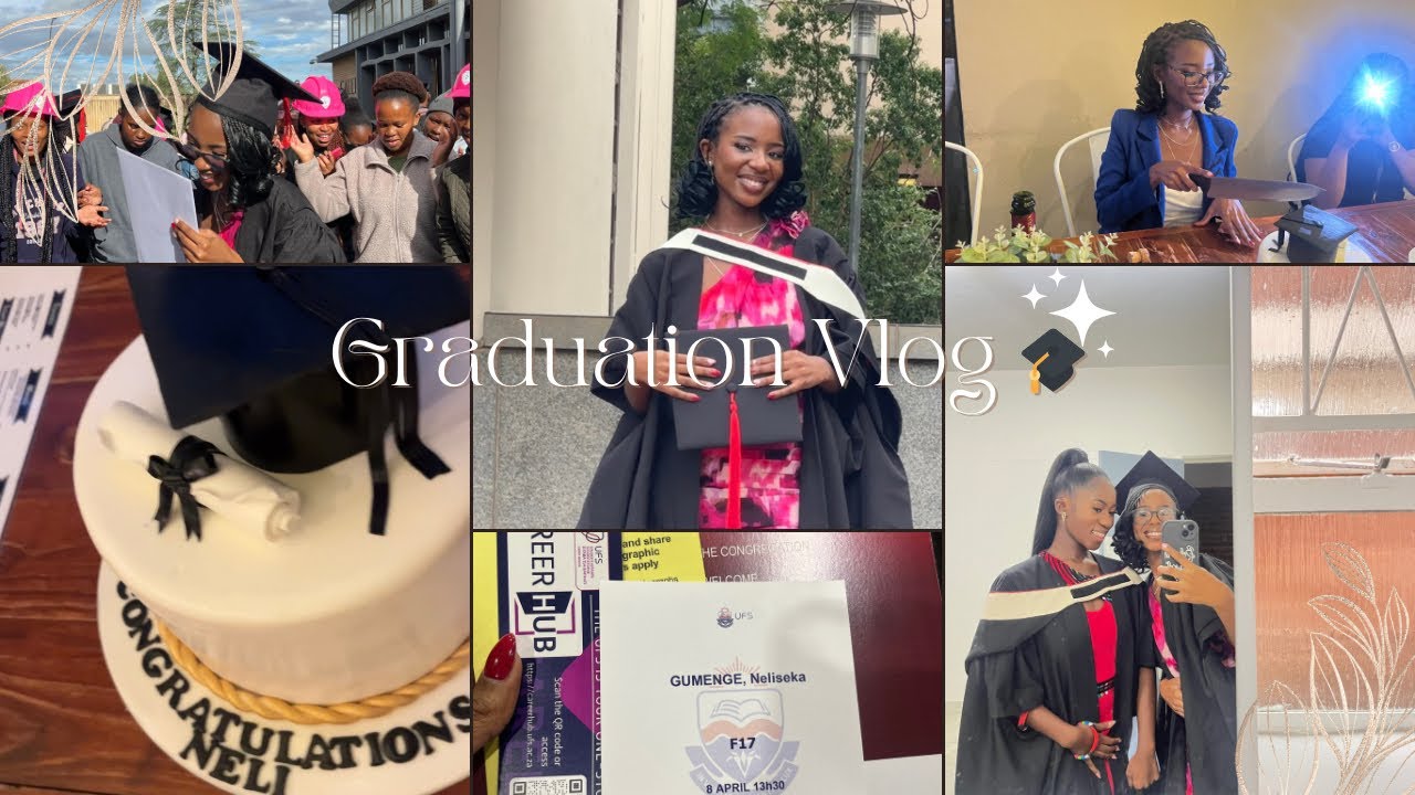 Graduation Vlog| Graduation Ceremony and Dinner🎓🎓🥂 - YouTube