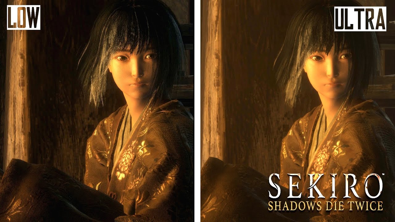 Sekiro: Shadows Die Twice | Low vs. Max Ultra Settings (Graphics ...
