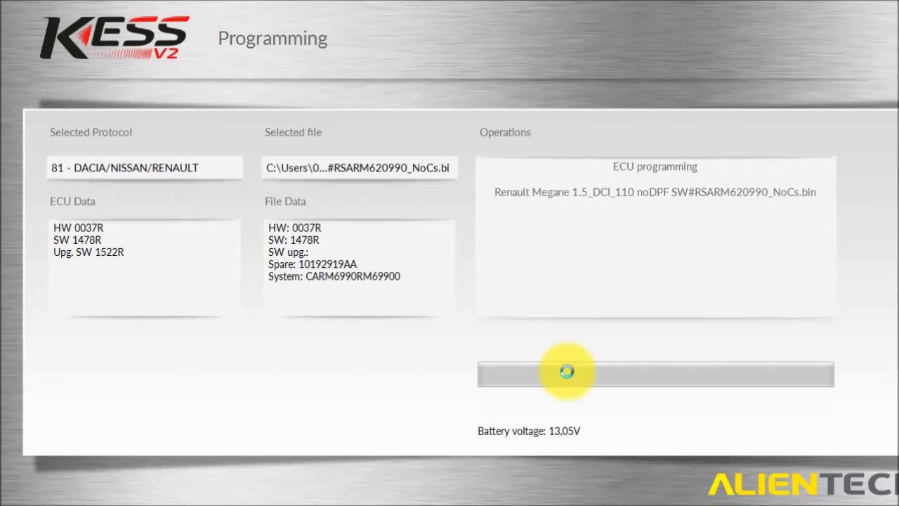 Урок як записати Рено Меган 3 з блоком Siemens Sid305. - YouTube