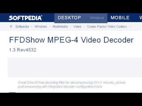 How-To Update Your Ffdshow Codec - YouTube