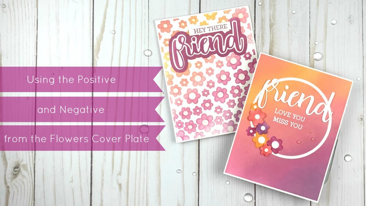 Using the Positive and Negative/Flower Petal Cover Plate - YouTube