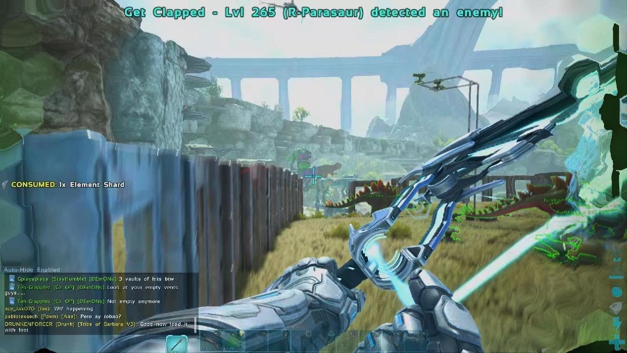 Ark survival evolved random pvp with TMNT - YouTube