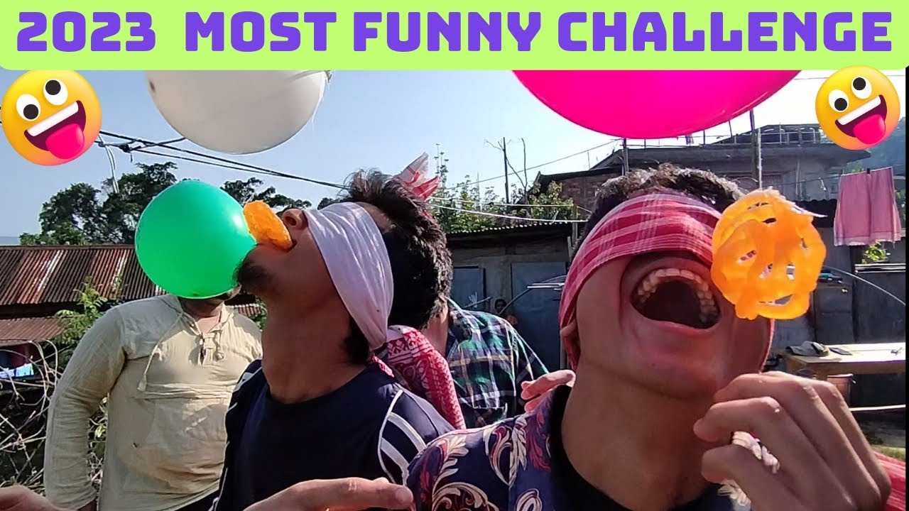 2023 Most Funny Challenge😆||Funniest Challenge Ever 😋😋🤣😆🤣 - YouTube