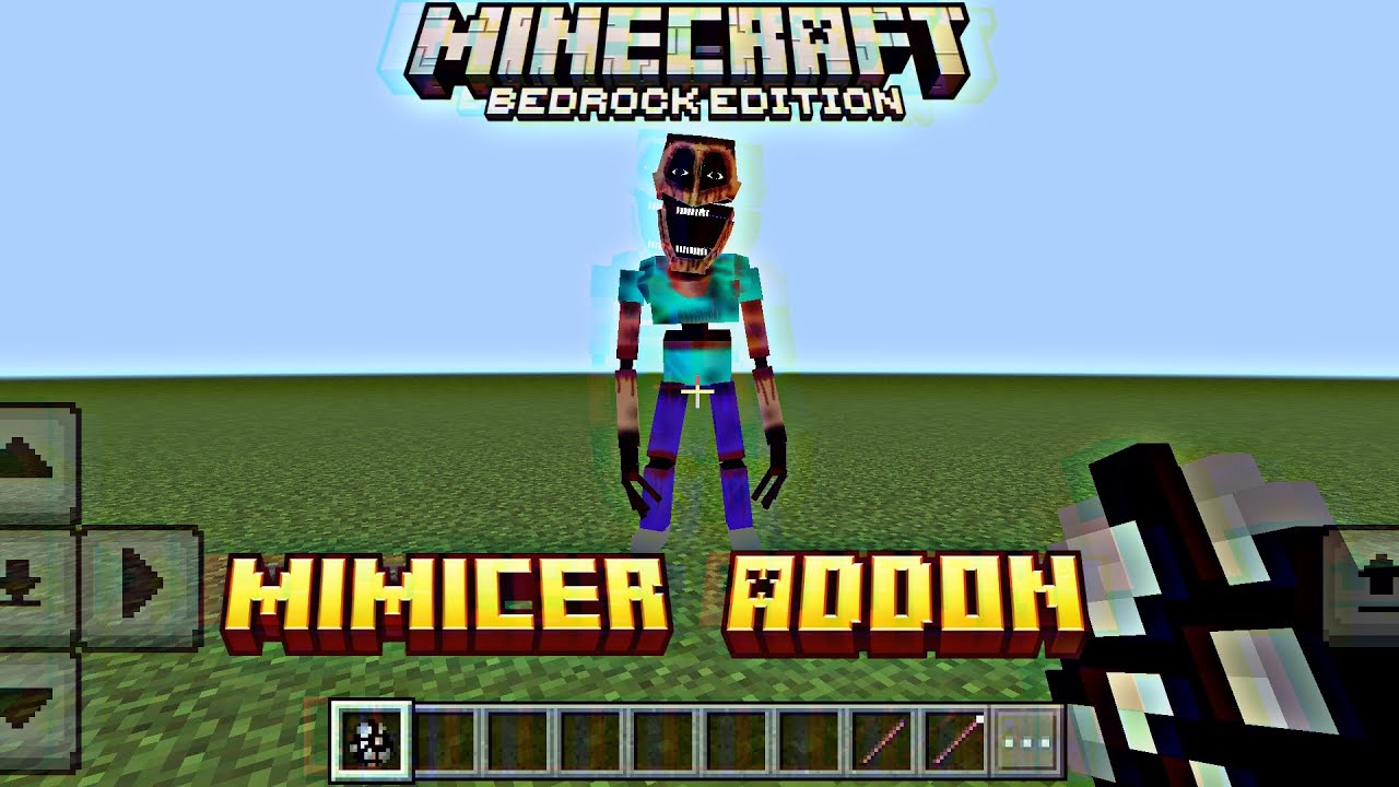 NEW MIMICER ADDON IN MINECRAFT BEDROCK - YouTube