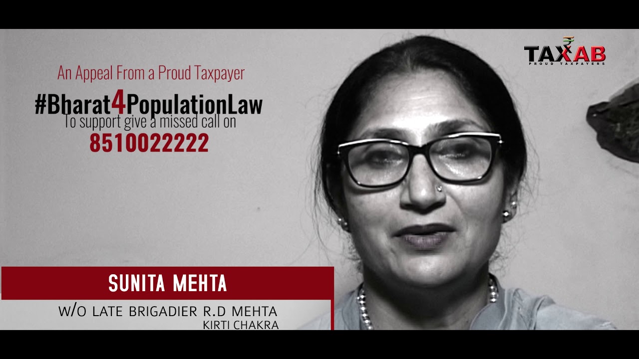 Sunita Mehta An appeal from a Proud Taxpayer. Let's support # ...