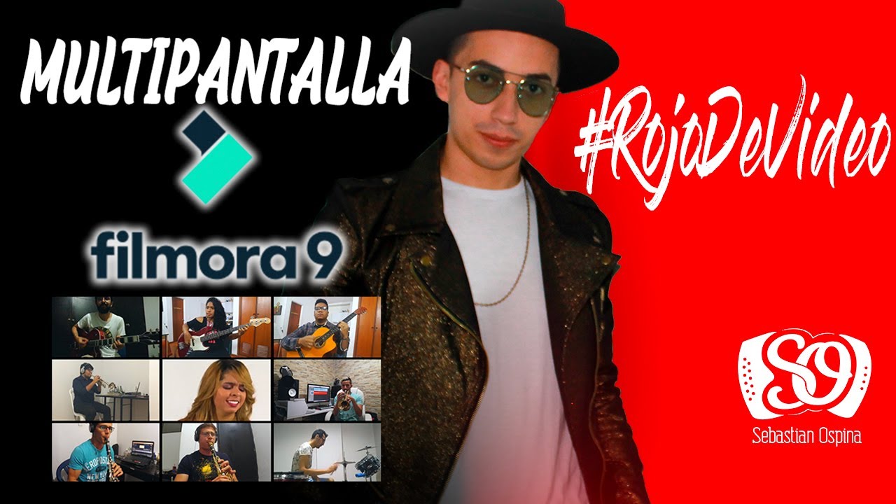 COMO HACER UN VIDEO MUSICAL MULTIPANTALLA EN FILMORA - YouTube