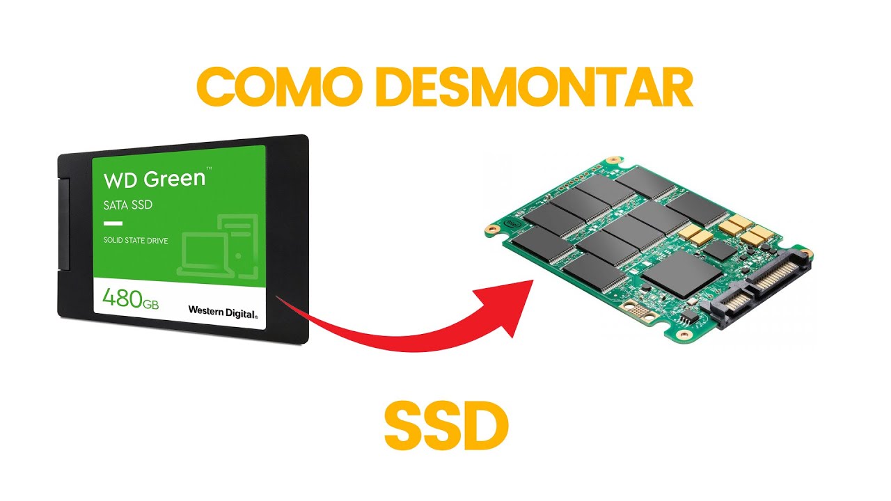 Como desmontar SSD - YouTube