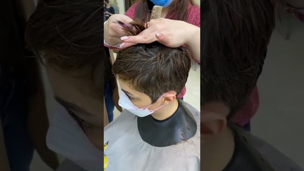 pixie haircut - YouTube