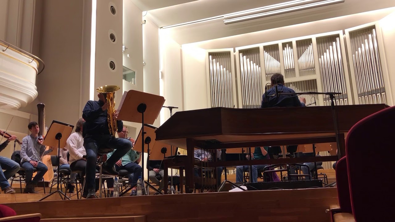 2nd Mov. Euphonium Concerto Steven Mead plays Adam Wesolowski - YouTube