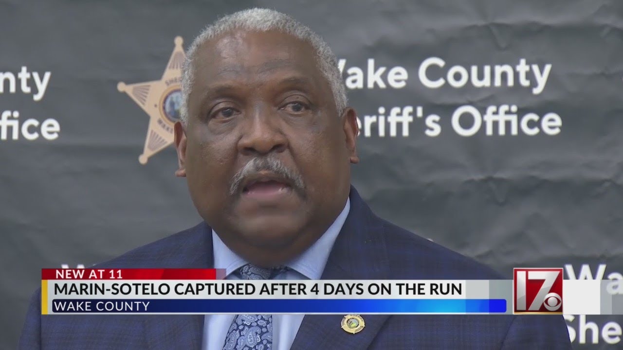 Wake County Sheriff's Office reacts to capture of Alder Alfonso Marin ...