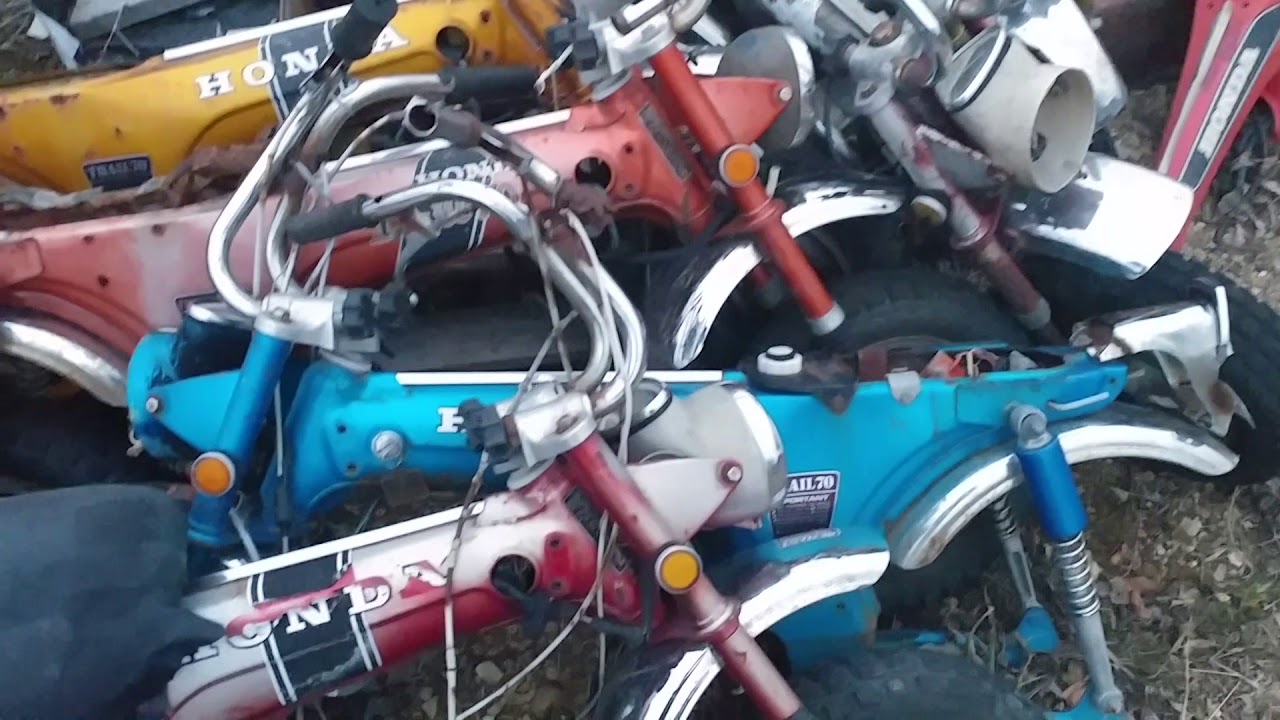 Honda CT70 Trail 70 Frame choice - YouTube