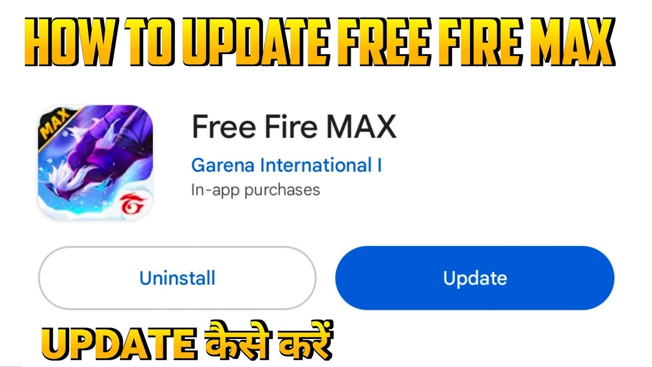 HOW TO UPDATE FREE FIRE MAX | FREE FIRE MAX KO UPDATE KAISE KARE | HOW ...