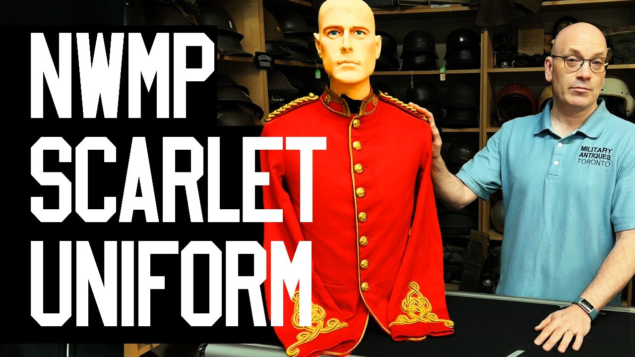 North West Mounted Police Officers Full Dress Superintendent Uniform ...