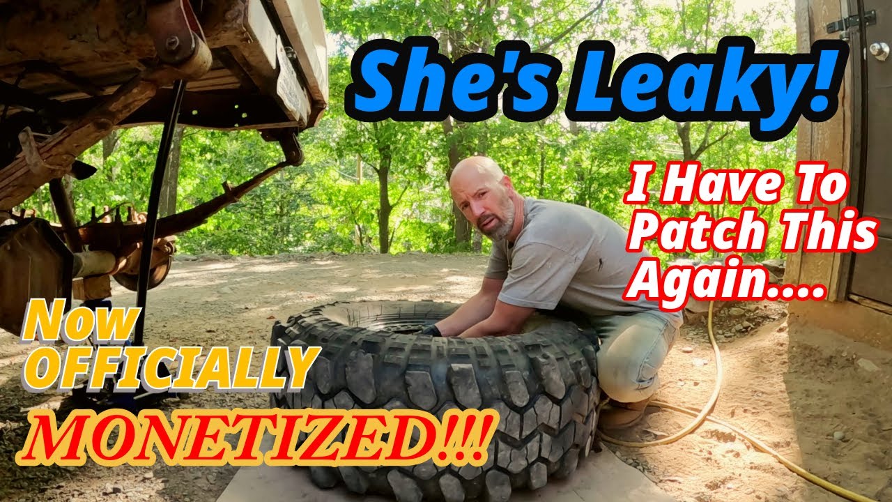 My 42" Tsl SX 2 is Still Going Flat.... Tire Patch Repair. - YouTube