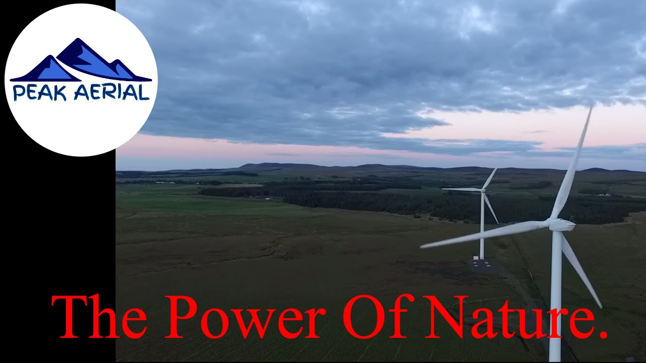The Power Of Nature @ Muirhall Wind Farm, Auchengray Scotland - YouTube