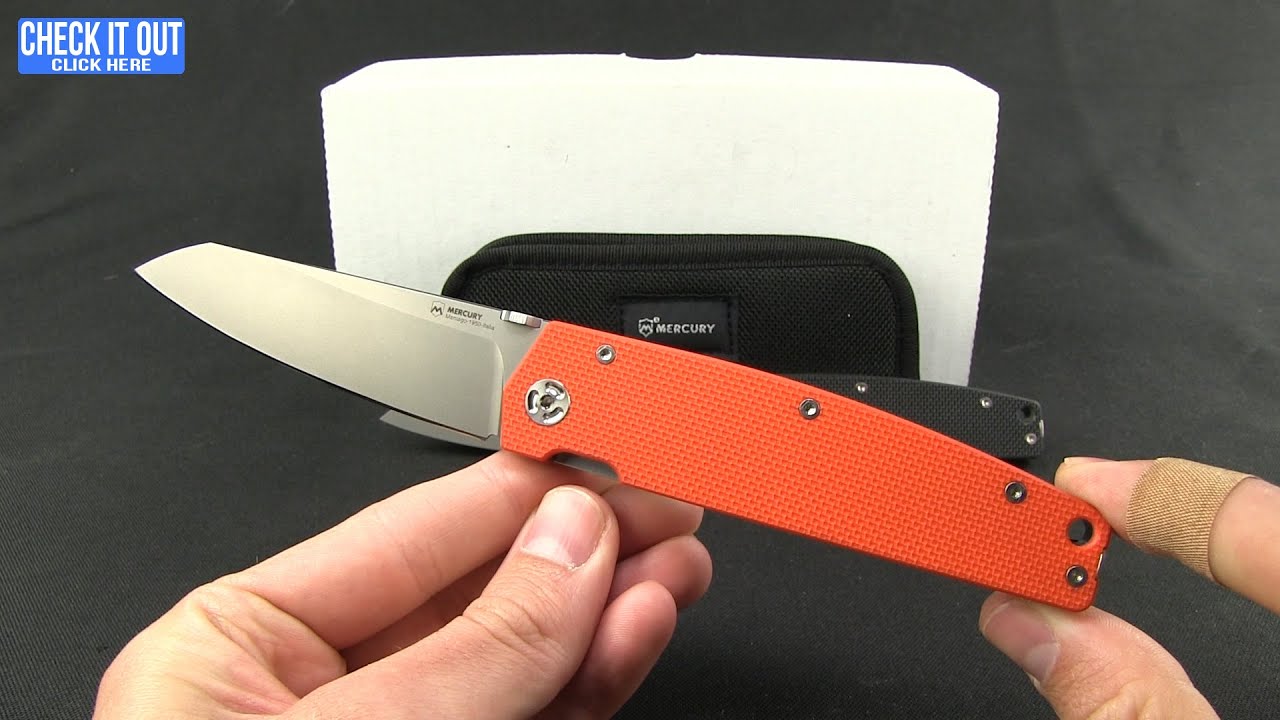 Mercury Logan EDC Knife Overview - YouTube