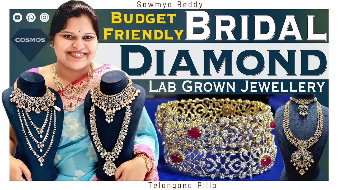 Bridal Diamond Jewellery | Lab Grown Diamonds | Telangana Pilla ...