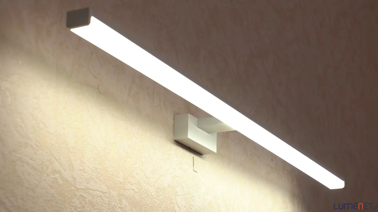 Kanlux ASTEN mirror light LED lamp 15W, 1450lm, 90 cm, 4000K, White ...