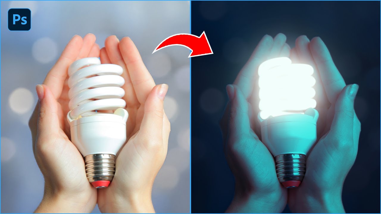 The Quickest Way To Make a Glow Effect | Glowing Effect - Photoshop ...