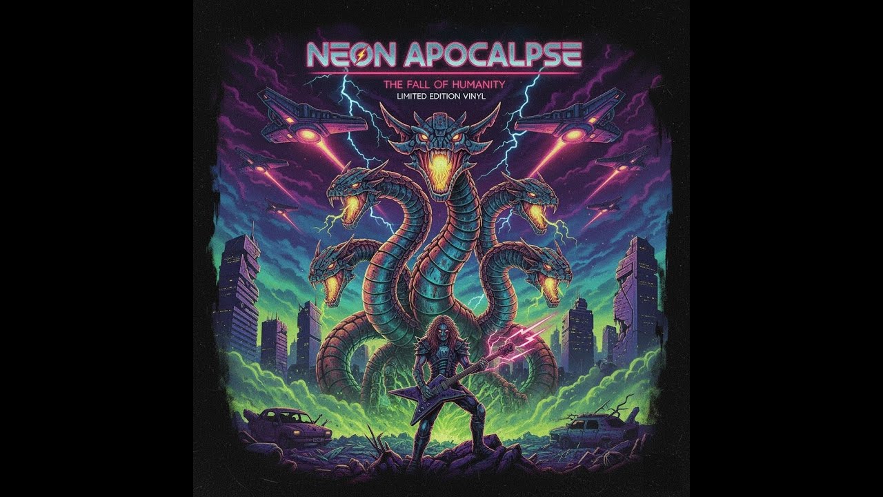 Neon Apocalypse #rock #metal #guitar #hardrock - YouTube