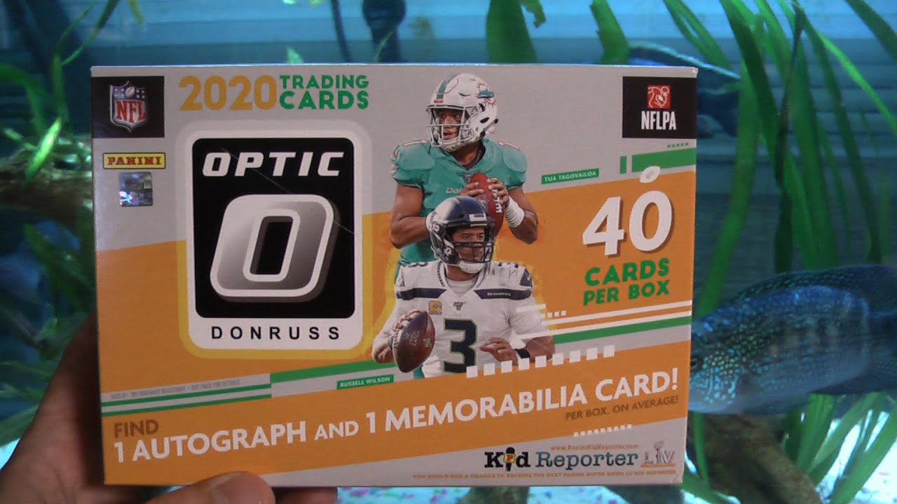2020 Optic Football Mega Box - 1 Auto and 1 Mem from Target - YouTube