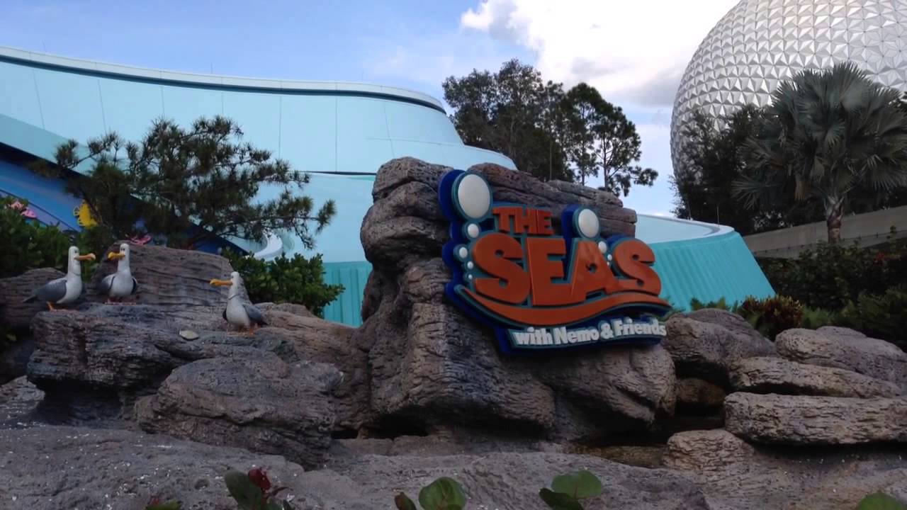 Finding Nemo Ride at Epcot in Disney World - YouTube