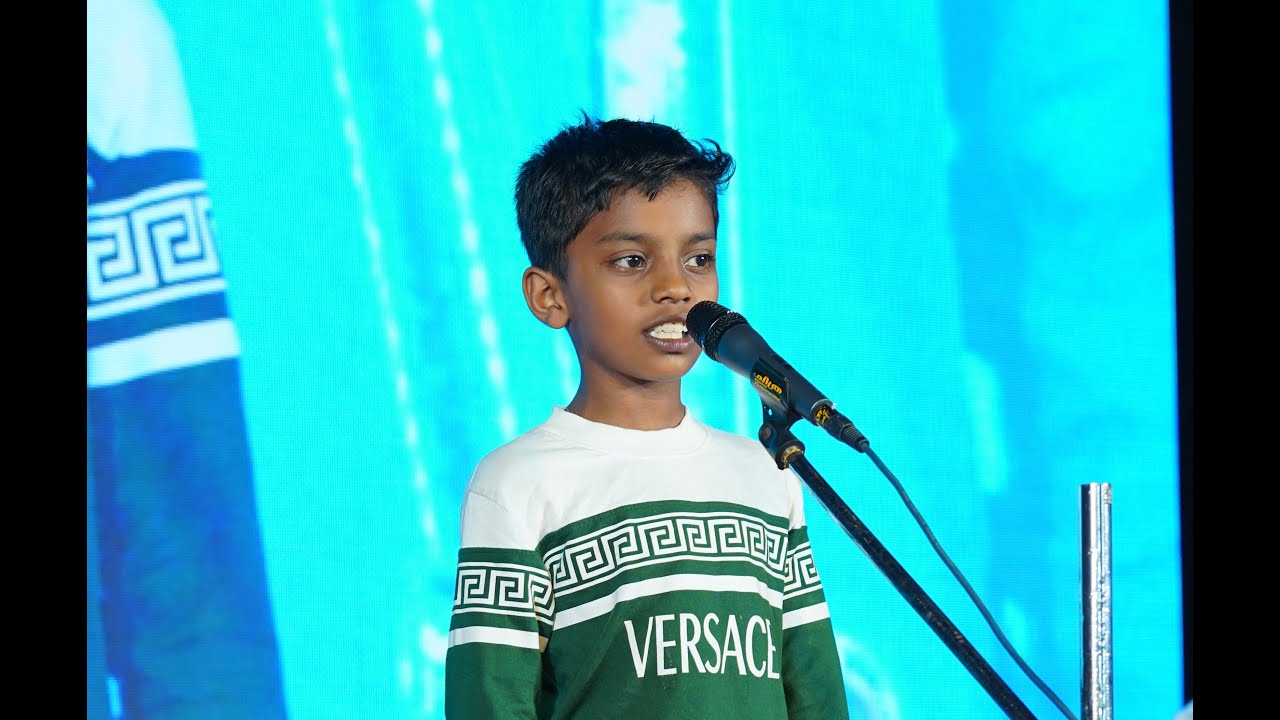 Speech about Prophet Muhammed ﷺ | Muhammed M Grade 4 | Aems Fest ...