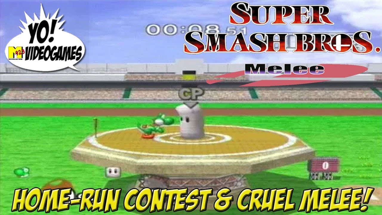 Super Smash Legacy! Melee Home-Run Contest & Cruel Melee! -YoVideogames ...