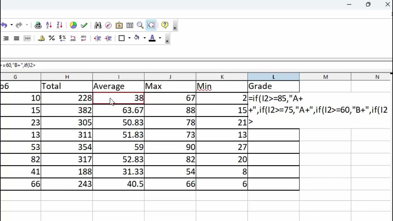 Star Office calc Creating Marksheet@COMPUTEREXCELSOLUTION - YouTube