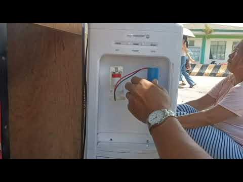 PAANO MAG AYOS NG WATER DISPENSER NA HINDI LUMALAMIG AT MAG PALIT NG WATER PUMP. - YouTube