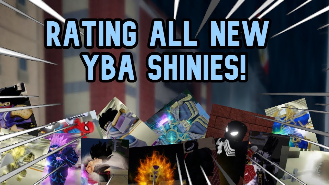 [YBA] Rating All NEW Yba Shinies! - YouTube
