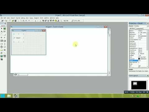 Komponen CheckBox Pada Microsoft Visual Basic 6.0 - YouTube