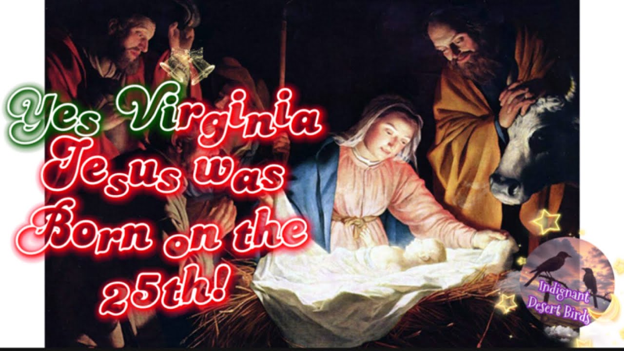 Was Jesus Christ Born on December 25⁉️ - YouTube