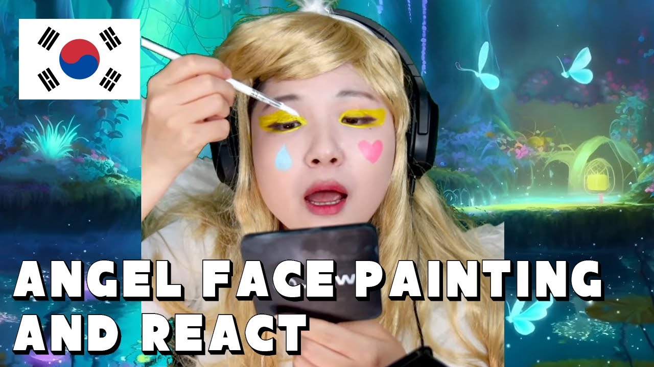 [Apr 23rd, '23] Angel face painting and reacting to clips - PC Stream ...