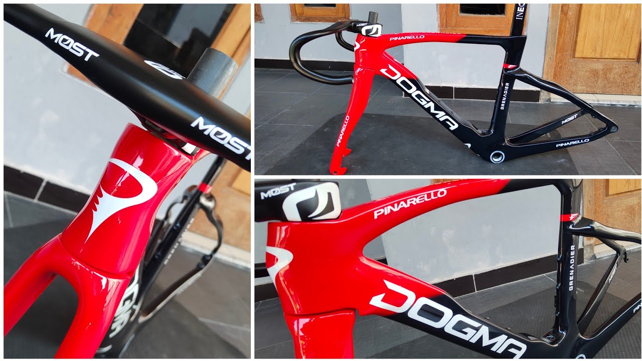 Custom Paint Pinarello Dogma F Team Ineos Grenadier - YouTube