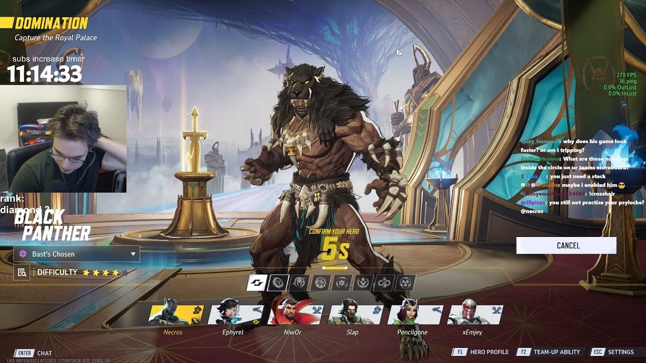 MVP! NECROS BLACK PANTHER GAMEPAY- MARVEL RIVALS GAMEPLAY - YouTube