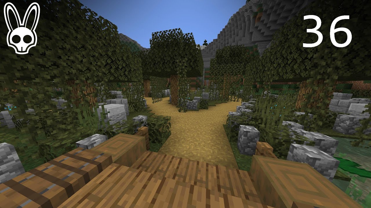 Minecraft Survival #36 Satia medieval village #6 Graveyard - YouTube