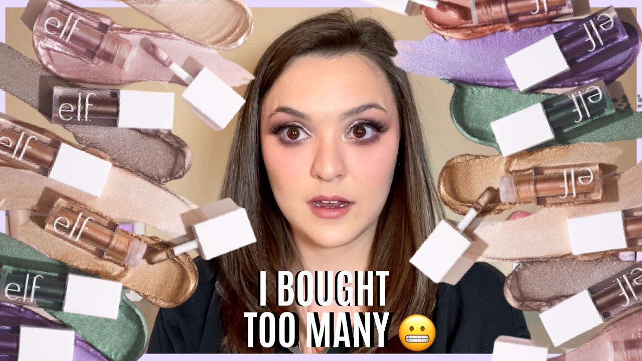 e.l.f. Liquid Eyeshadows! New (elf) Liquid Metallic + Liquid Glitter ...