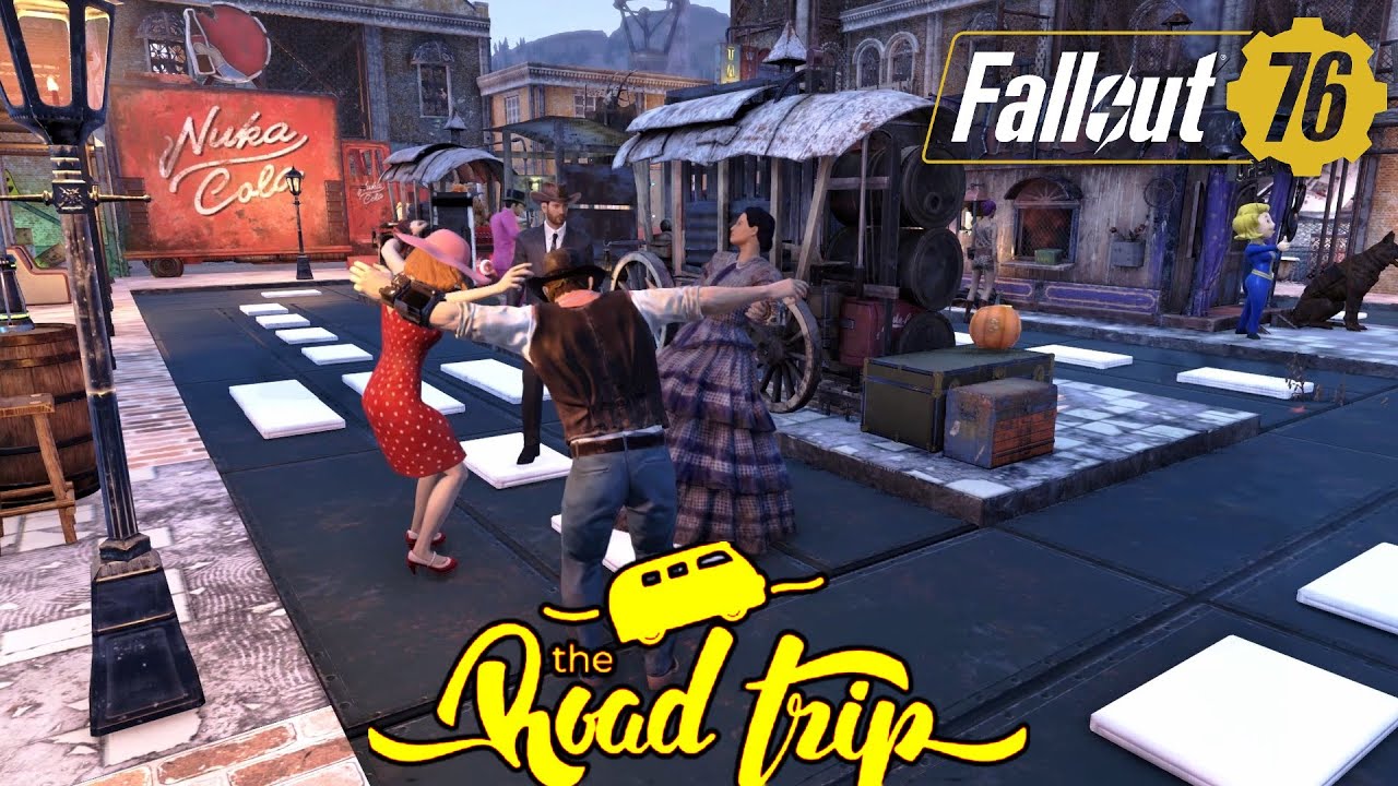 Fallout 76 Camp 29 - The road trip market - YouTube