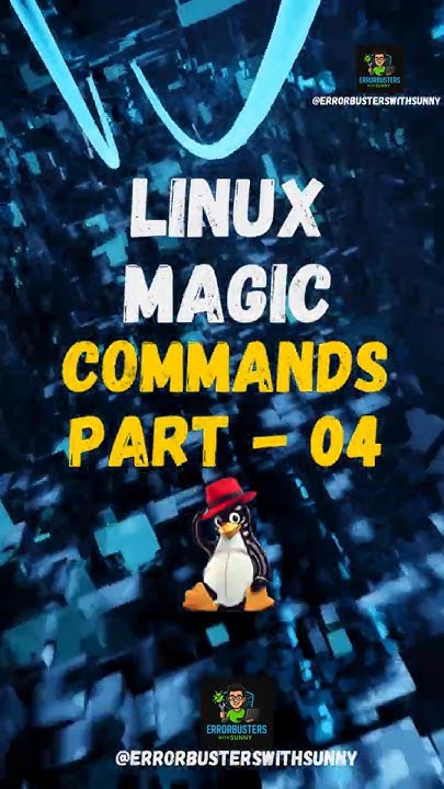 Linux Magic Commands Part 04 #linux #coding #linuxcommandlinetutorial #aws #cloudcomputing # ...