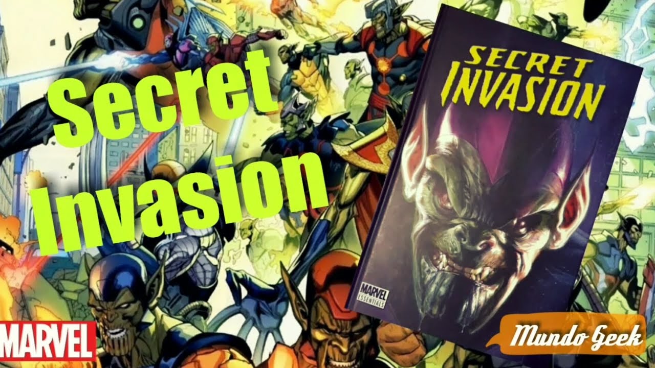 Secret Invasion Marvel Essentials Deluxe Hard Cover Unboxing Marvel ...