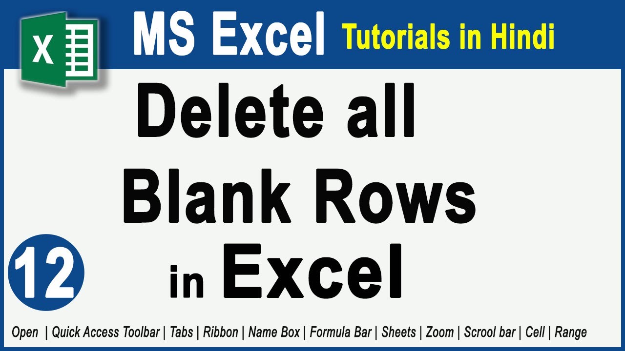 Delete All Blank Rows In Excel Remove All Blank Rows In Excel YouTube delete-all-blank-rows-in-excel-remove-all-blank-rows-in-excel-youtube
