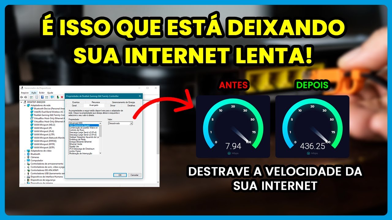 INTERNET LENTA: Como Resolver e Extrair o Máximo da sua Internet ...