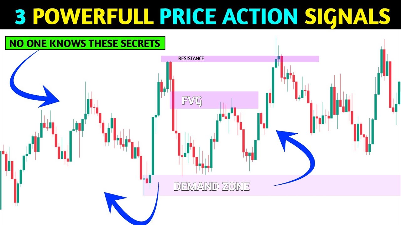 🔴3 Best price action signals 📊‼️ Price action Setups‼️ pkr trading ...