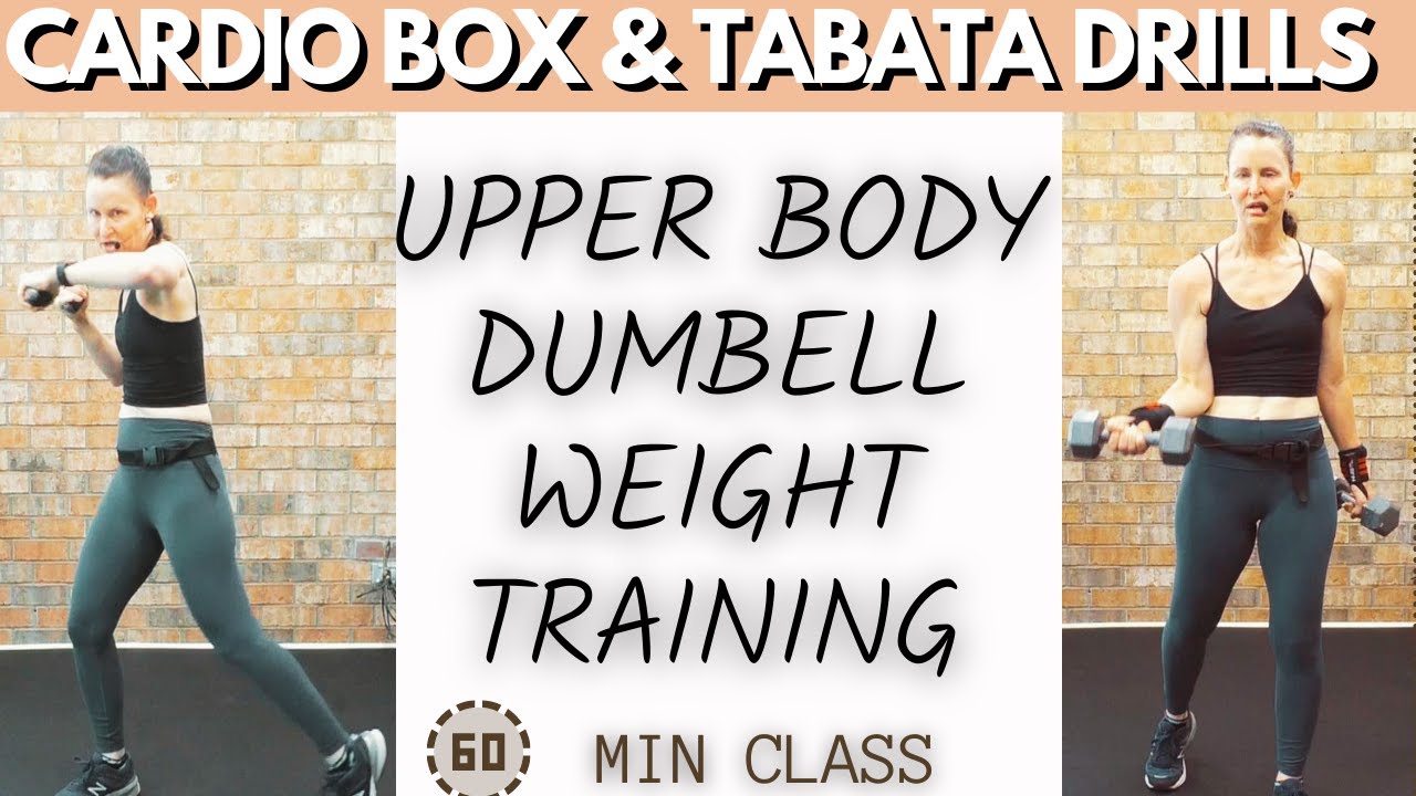 LIVE #228 💥 Cardio Boxing & Tabata Workout 💥 Upper Body Dumbell Weight ...