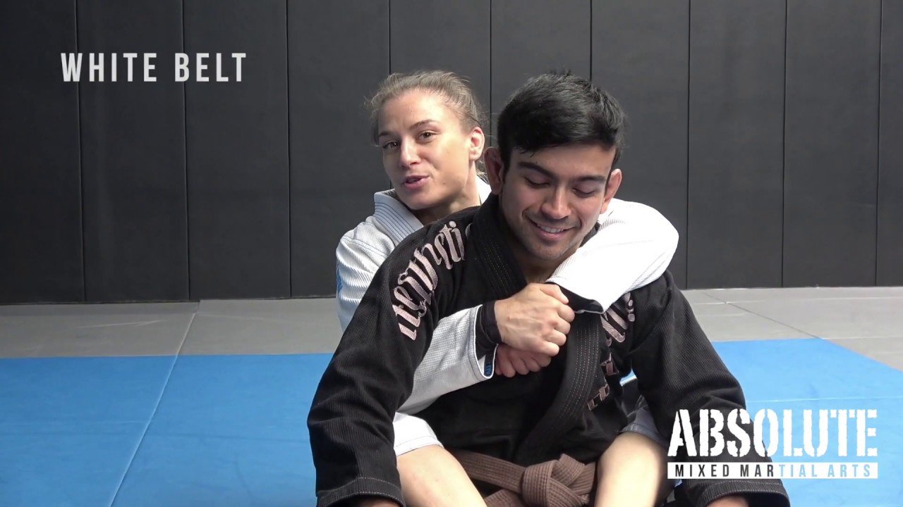 Kids BJJ White Belt - Back Control - YouTube