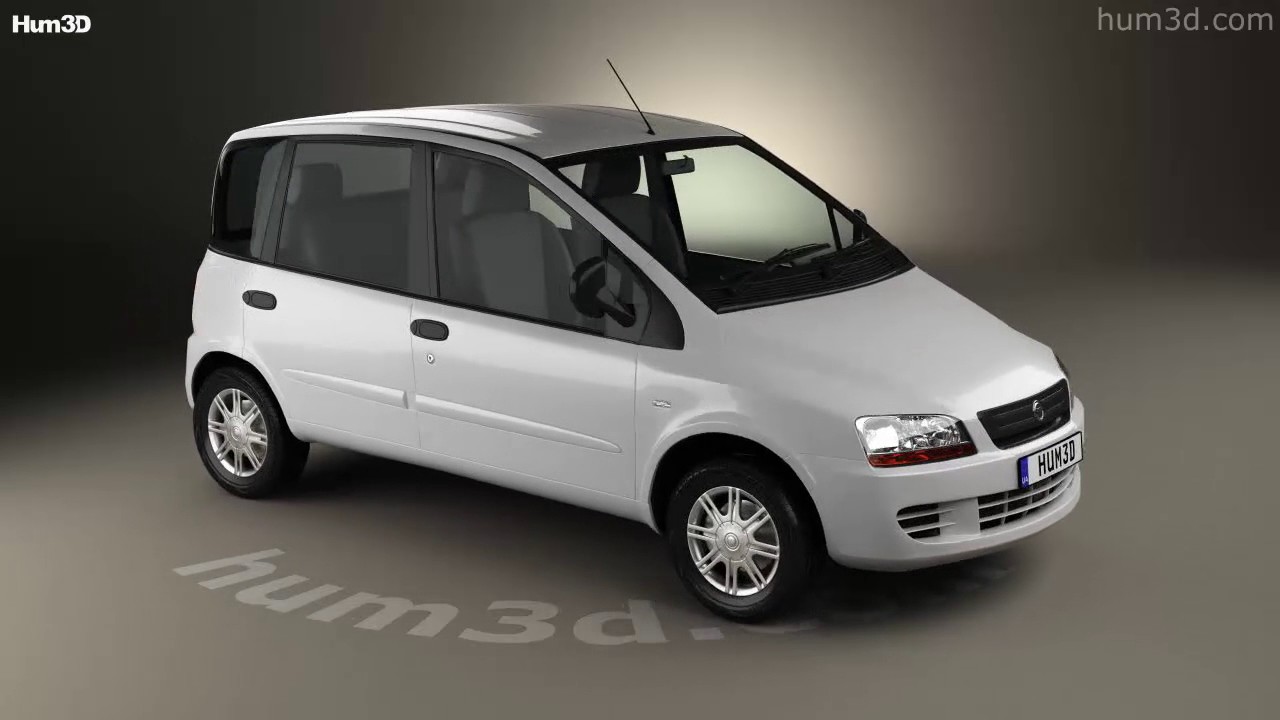 Fiat Multipla 2010 3D model by 3DModels.org - YouTube