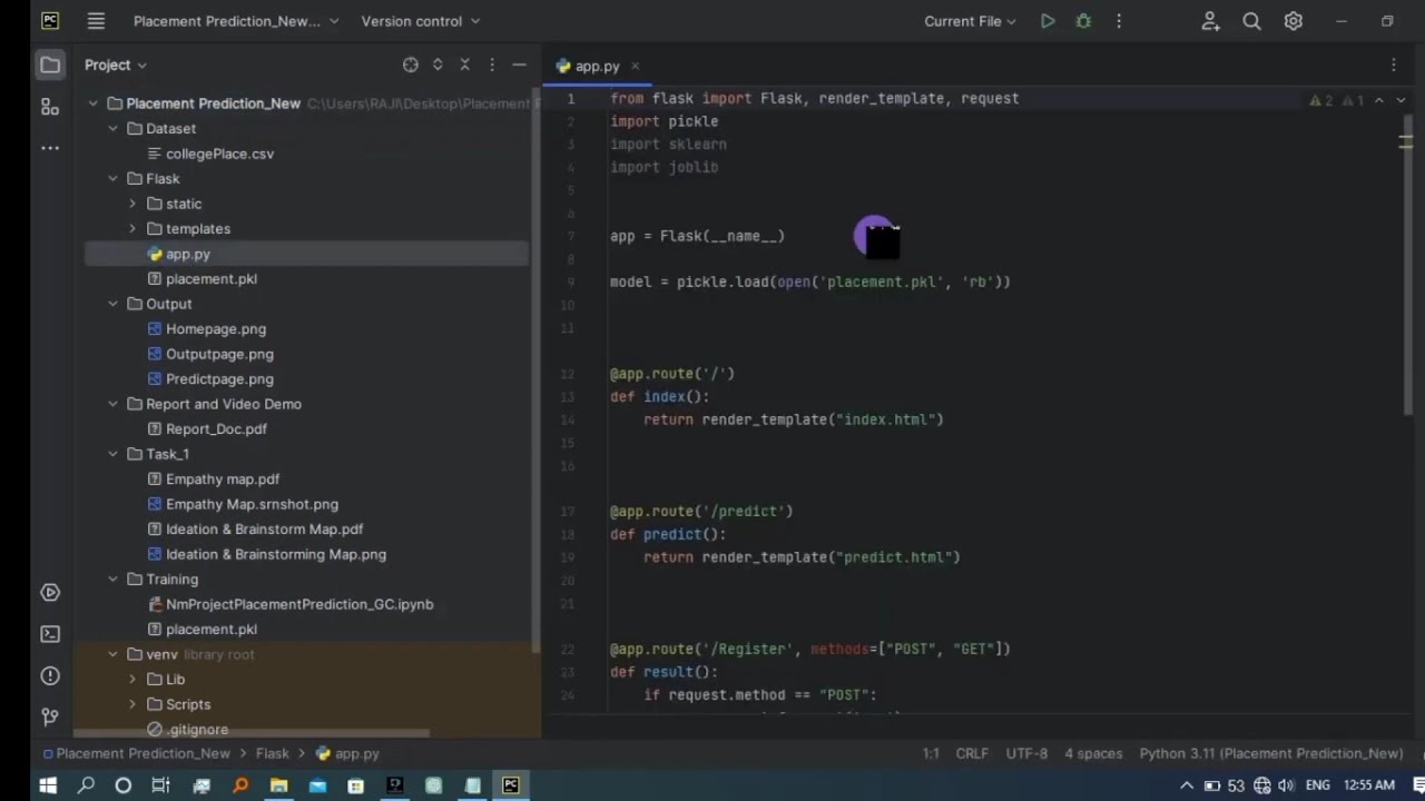 Identifying Patterns and Trends in Campus Placement Data using Machine Learning - YouTube